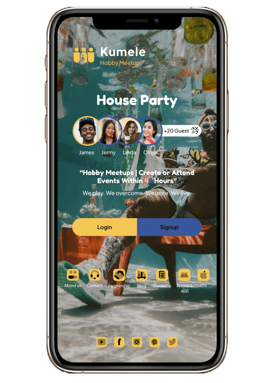 Kumele I The Only Hobby Meetup App You Will Ever Need